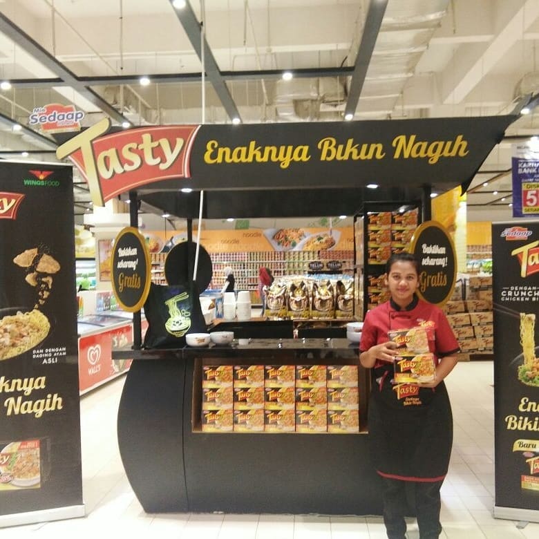 Portofolio | Spesial Booth Mie Sedap - Wings Group - Nusantara Enterprise