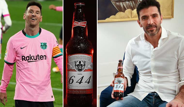 Budweiser marks Lionel Messi's goal record by sending 644 beers to the ...