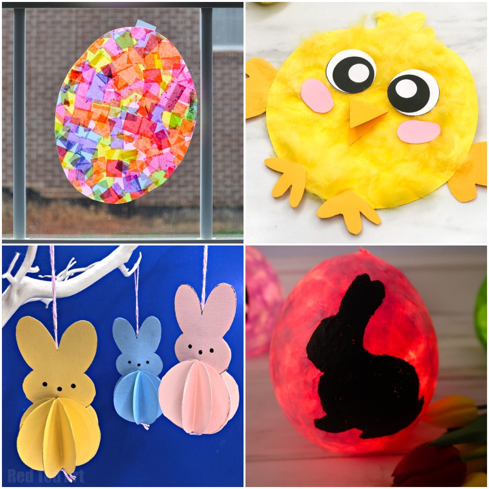 21 Fun Easter Crafts For Kids to Make