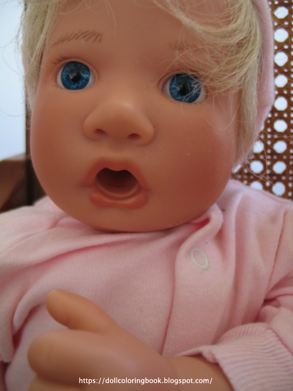 Thumb-Sucking Dolls | The Doll Coloring Book