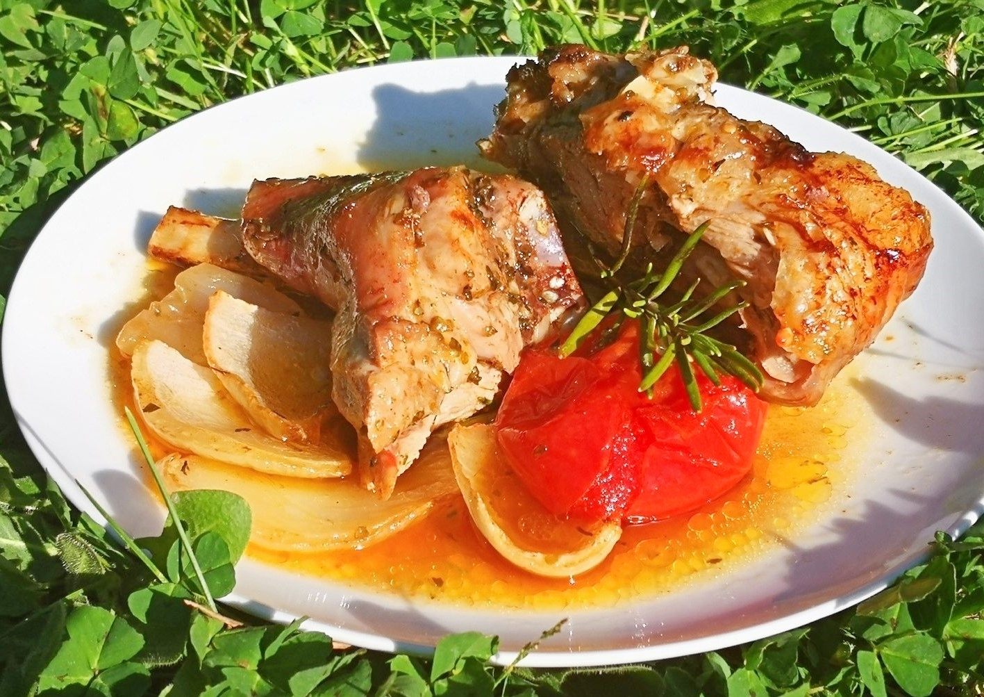 Anna, històries a la cuina: Cuixa de cabrit al forn