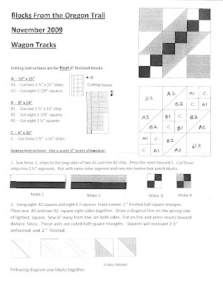 Oregon Trail Quilt: Wagon Tracks - My Welcome Home Farm