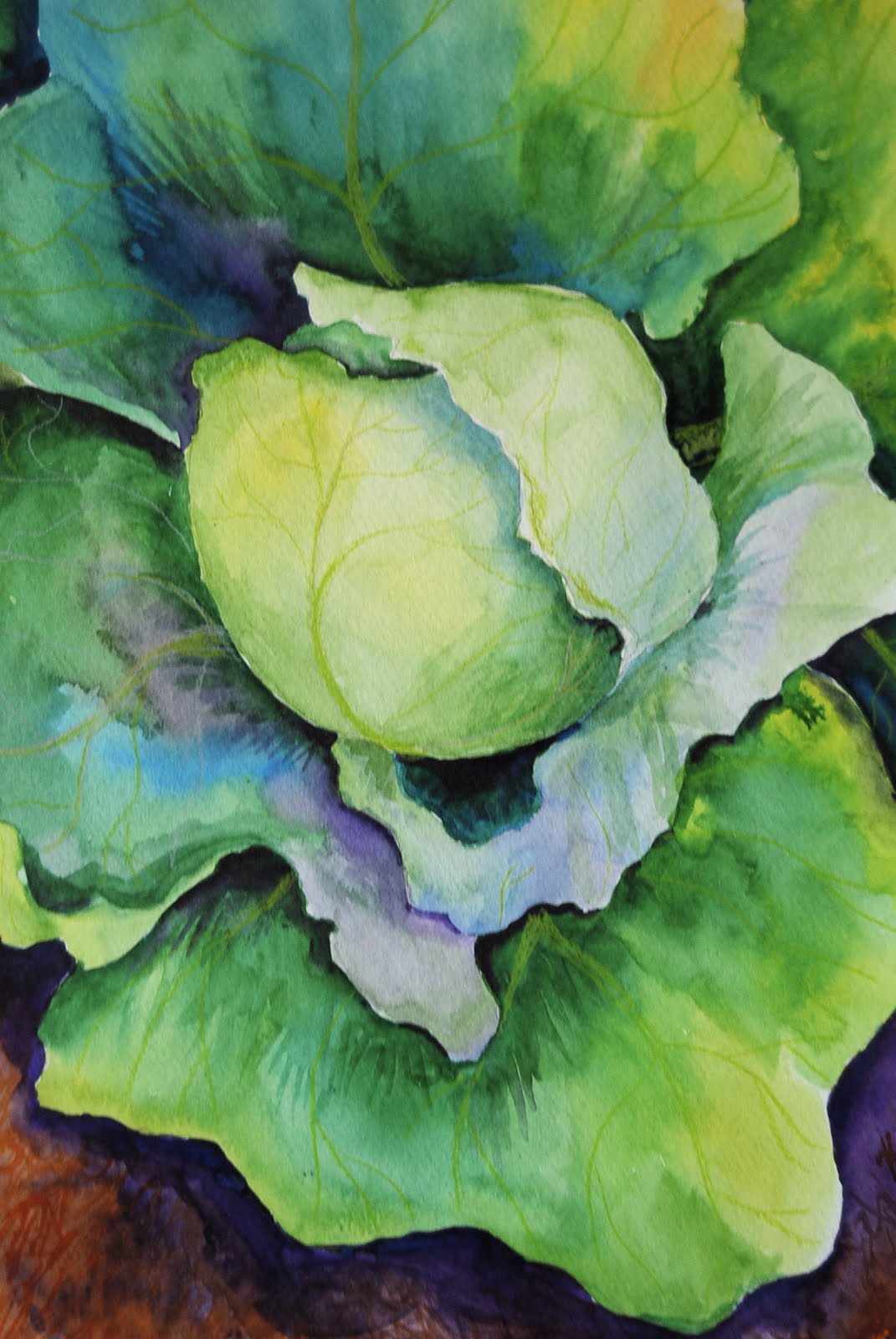 Painting in Trees: Cabbages, Cabbages