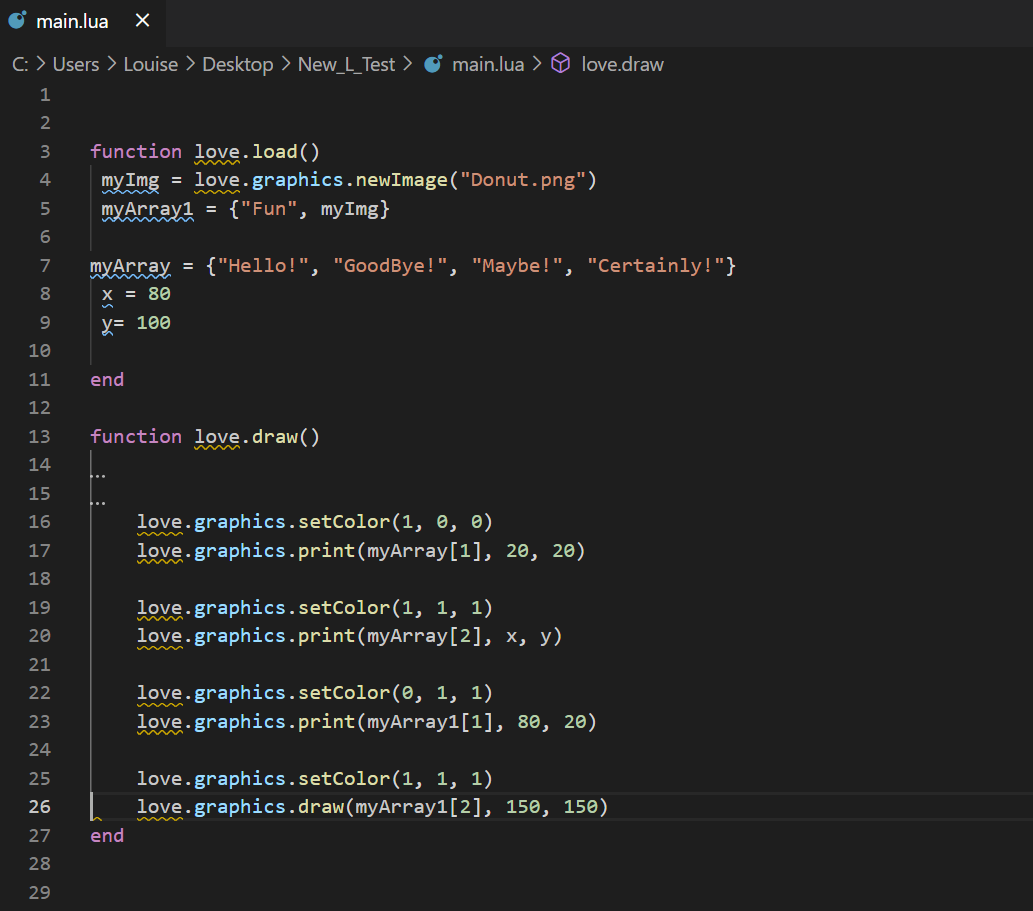 Doxa: Doing colors in Love2d