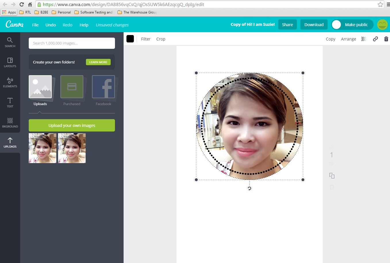 How -To Create Customized About Me Widget - Musings of a Suzie