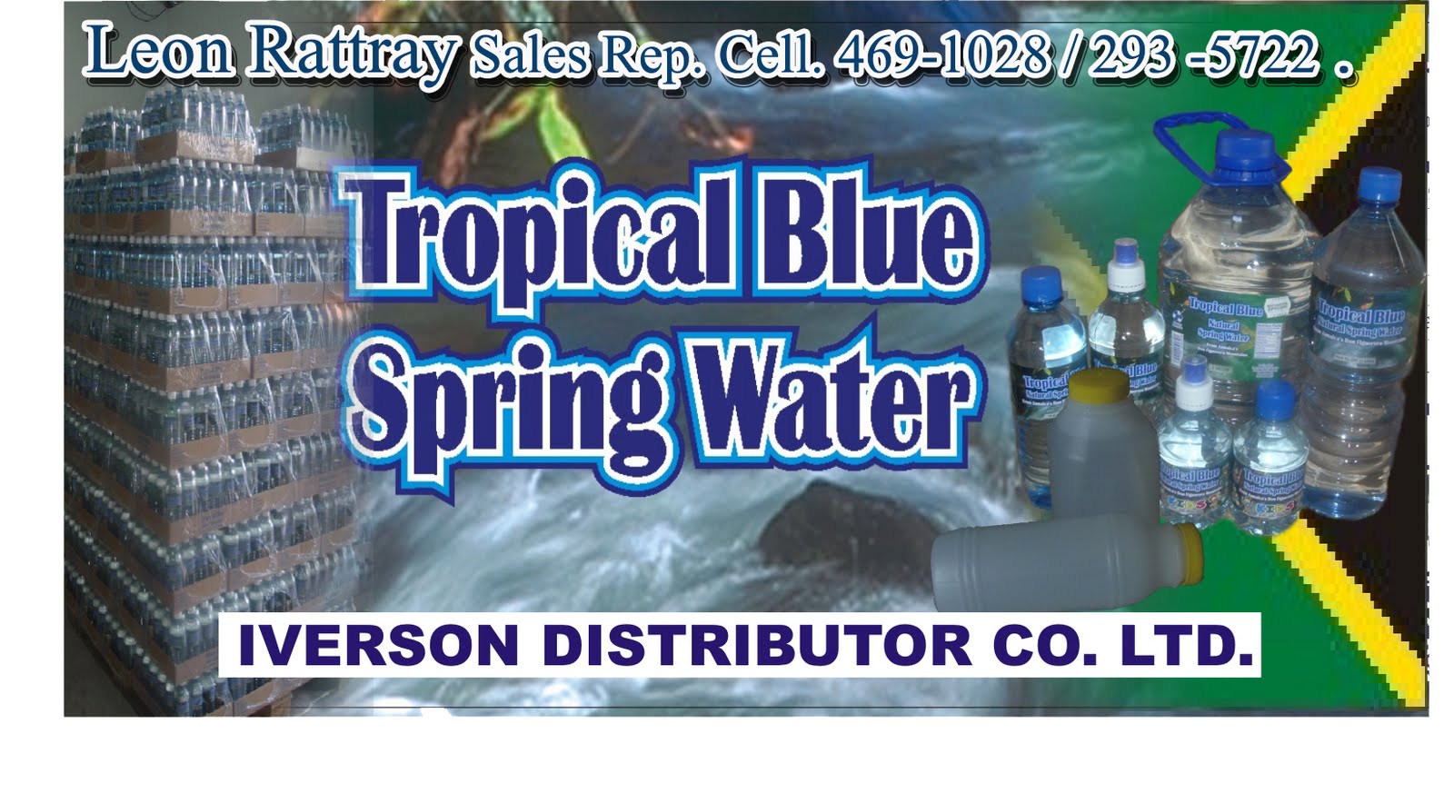 st. bess natural spring water: About Tropical Blue Natural Spring Water