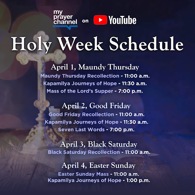 Manila Shopper: Celebrate Meaningful Holy Week at Home: Holy Week ...