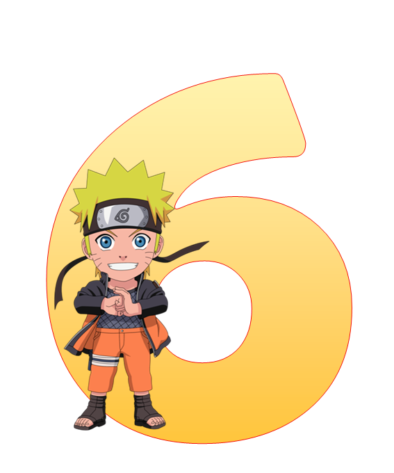 Kits imprimibles gratis : Alfabeto Naruto
