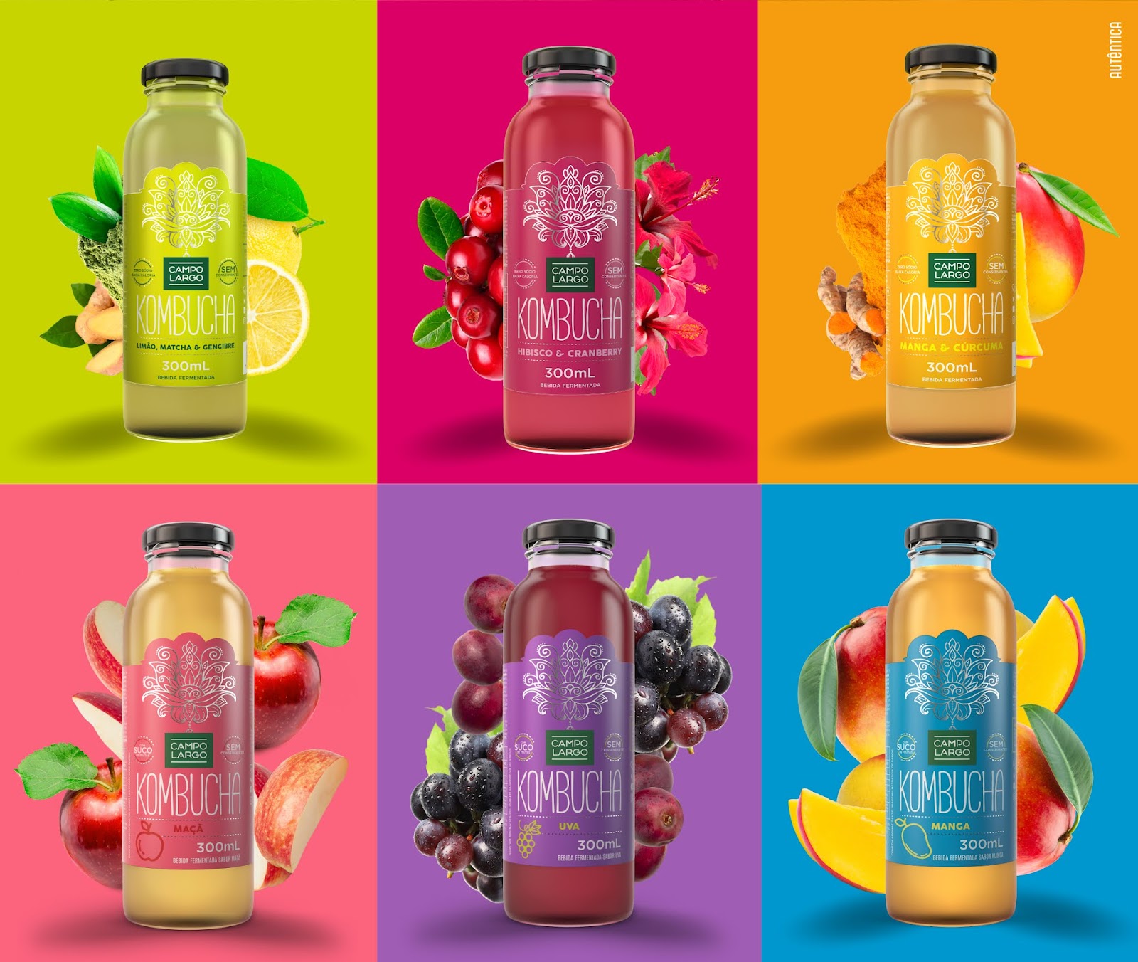 Campo Largo Kombucha – Packaging Of The World