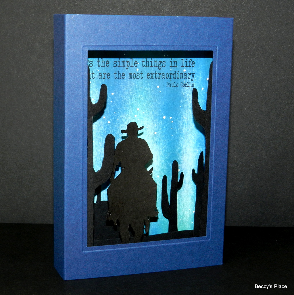 Beccy's Place: Tutorial - Shadow Box Card