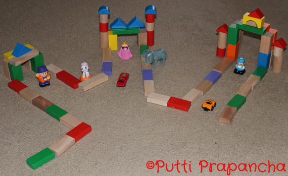 Play and Learn with Blocks ~ Putti's World -kids-activities