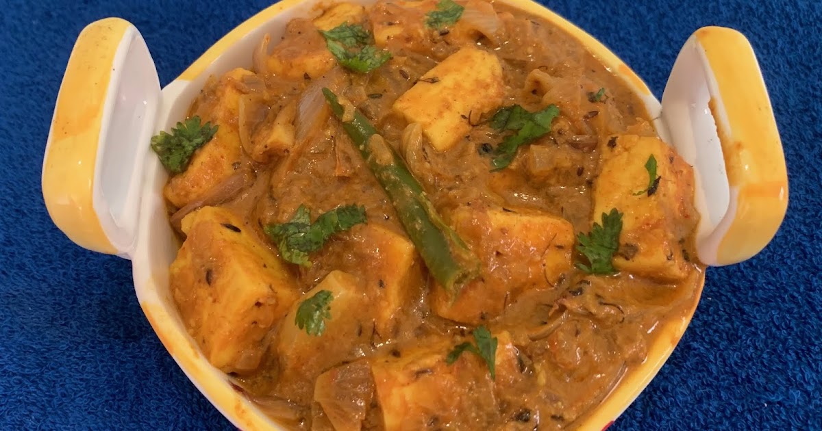 Cooking With Shobana : PANEER DO PYAZA