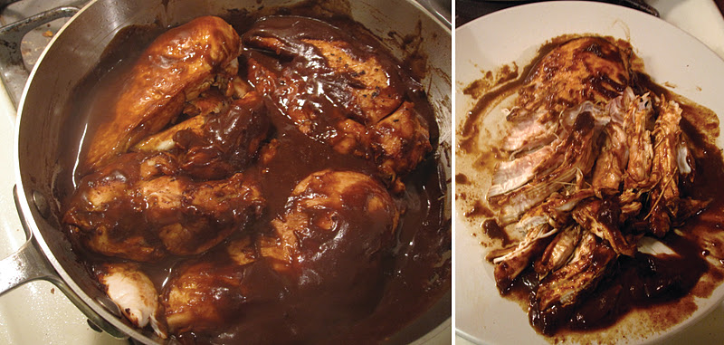 And Topher Too: Shredded Chicken Mole