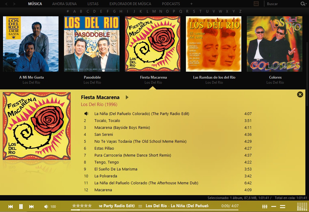 DISCOGRAFIA LOS DEL RIO