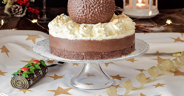 Tarta de chocolate, turrón y praliné de avellanas | Especialmente Dulce