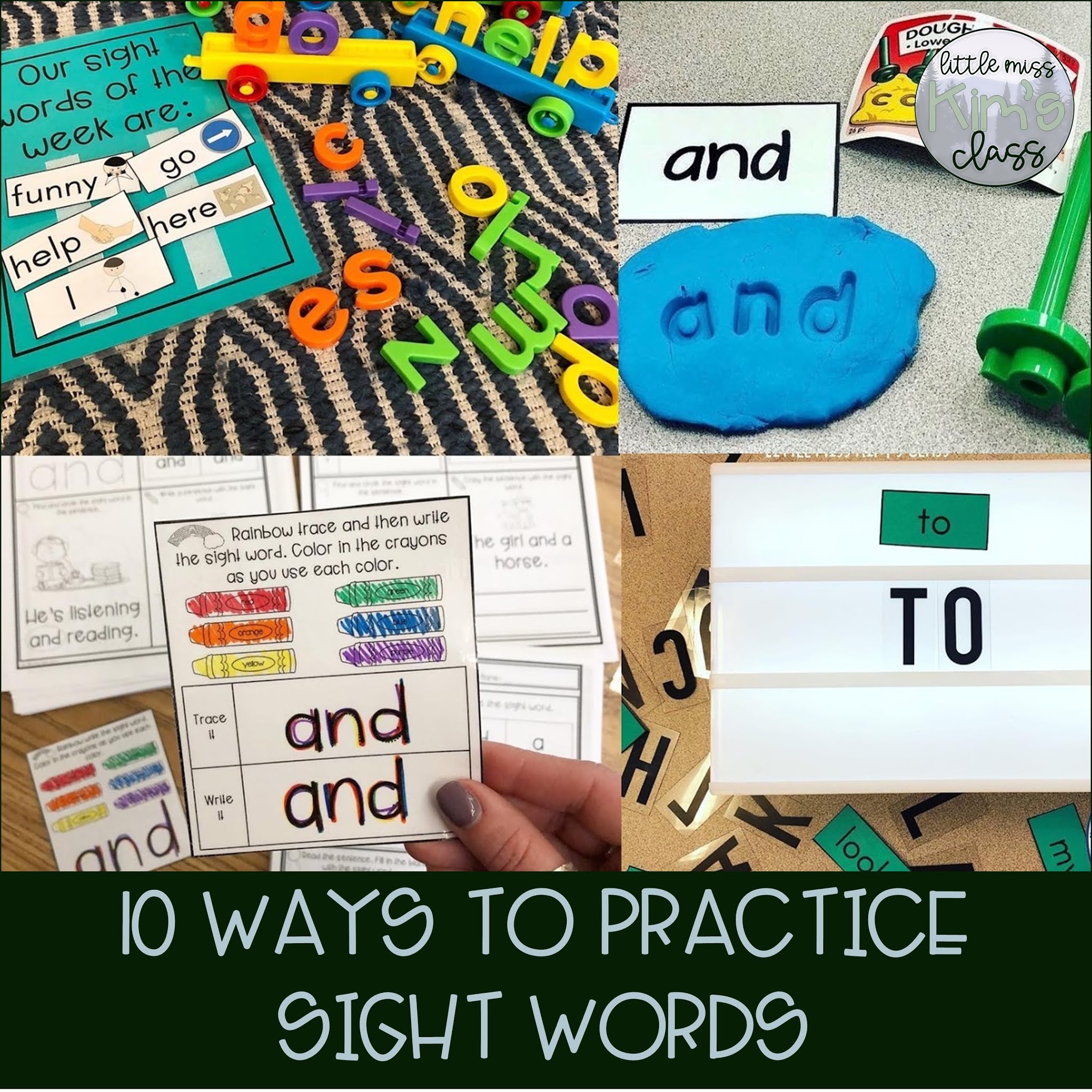Little Miss Kim's Class: 10 Ways to Practice Sight Words in the Classroom