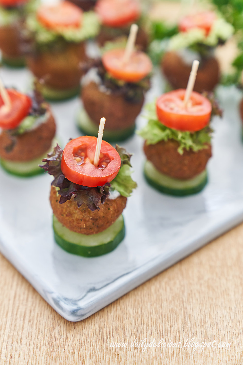 dailydelicious: Falafel: Delicious family party food