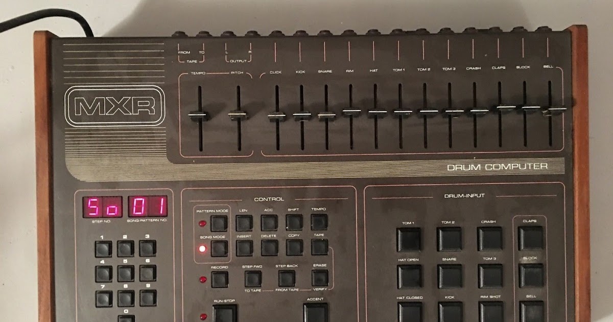 MATRIXSYNTH: Vtg MXR Drum Computer