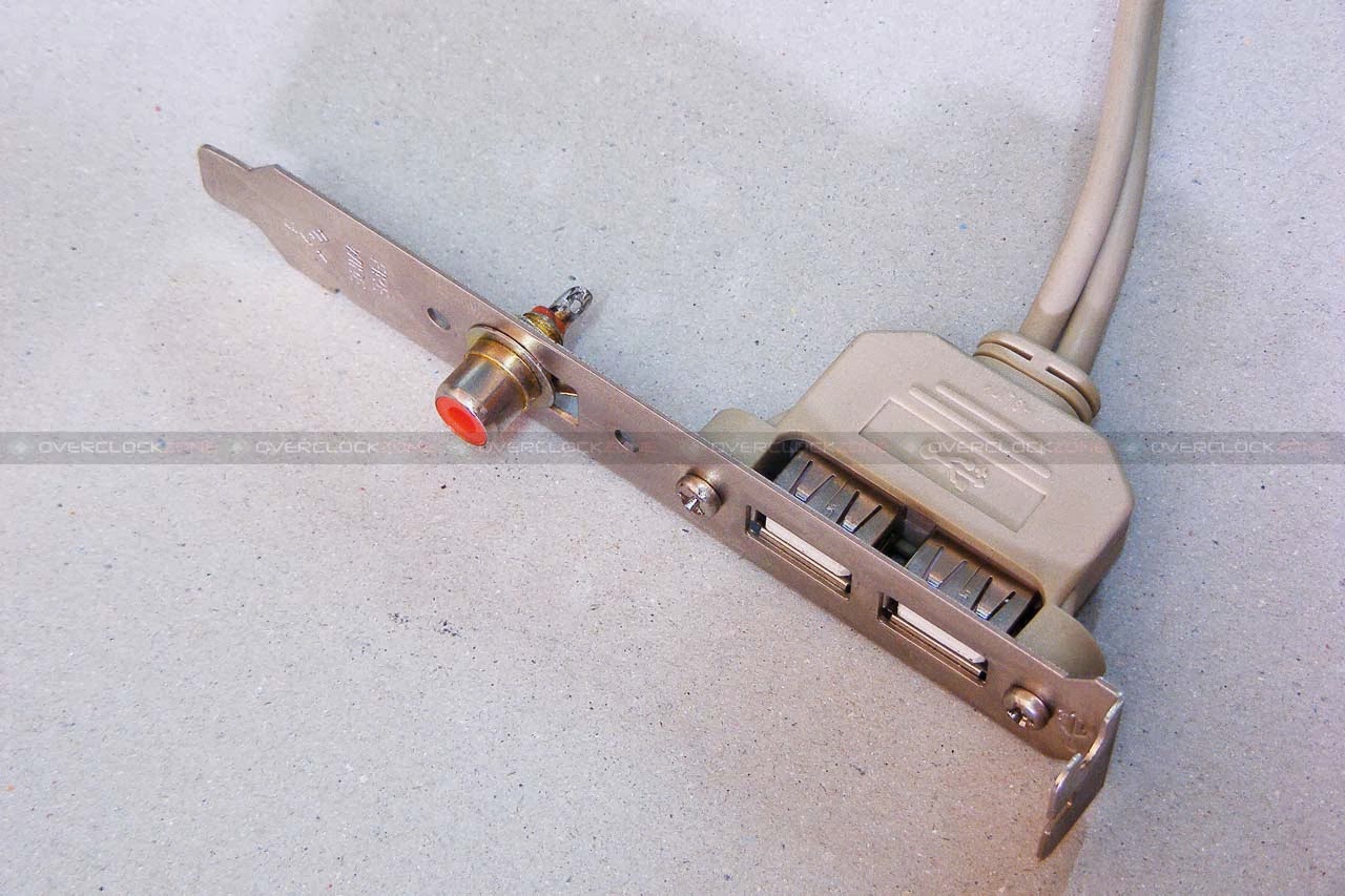 บทความทั่วไป: DIY S/PDIF Coaxial Bracket for PC