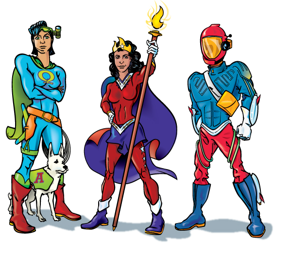 shawn drawn: Merciful Minerva! New work