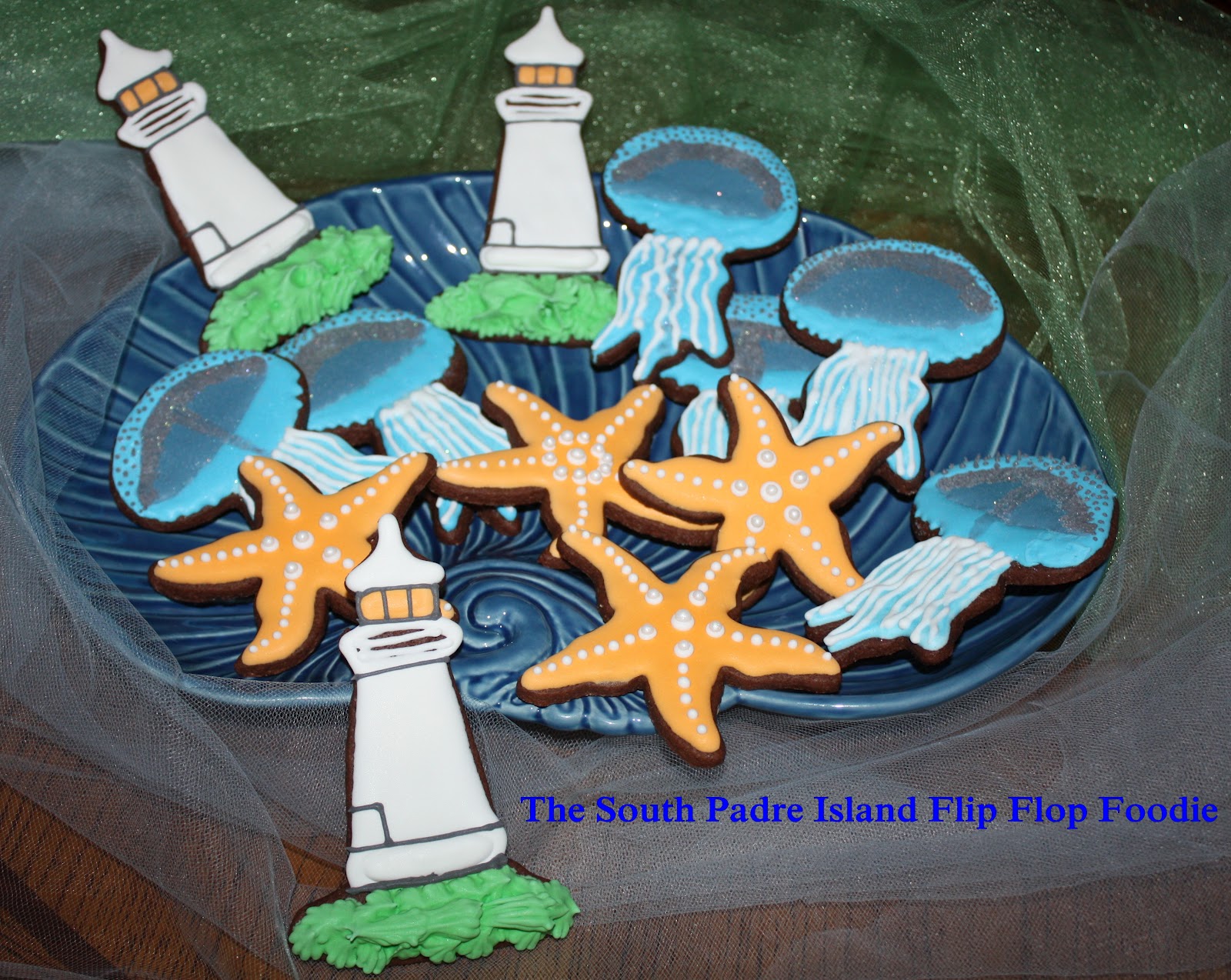 The South Padre Island Flip Flop Foodie: Lighthouse and Starfish Cookies