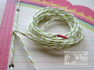 Ink Blots by TRD: Book Binding with Twine - {The Twinery}