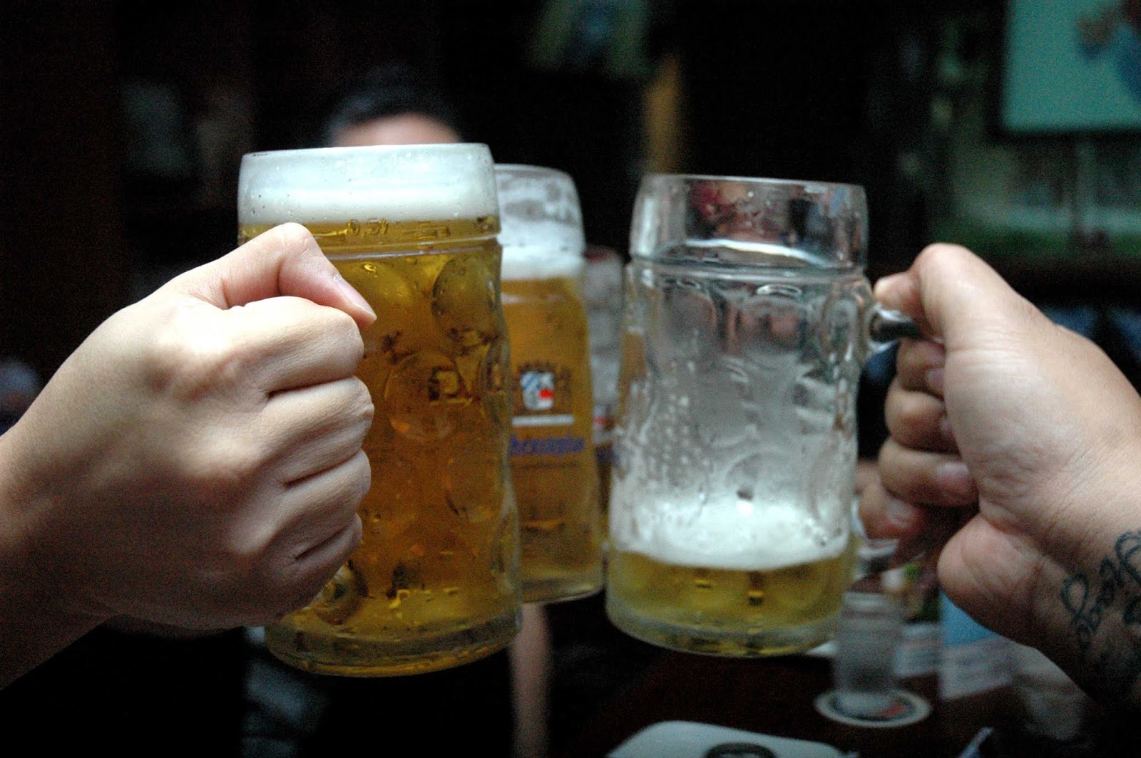 DUDE FOR FOOD: Prost! Cheers to Endless Rounds of Good Vibes, It's ...