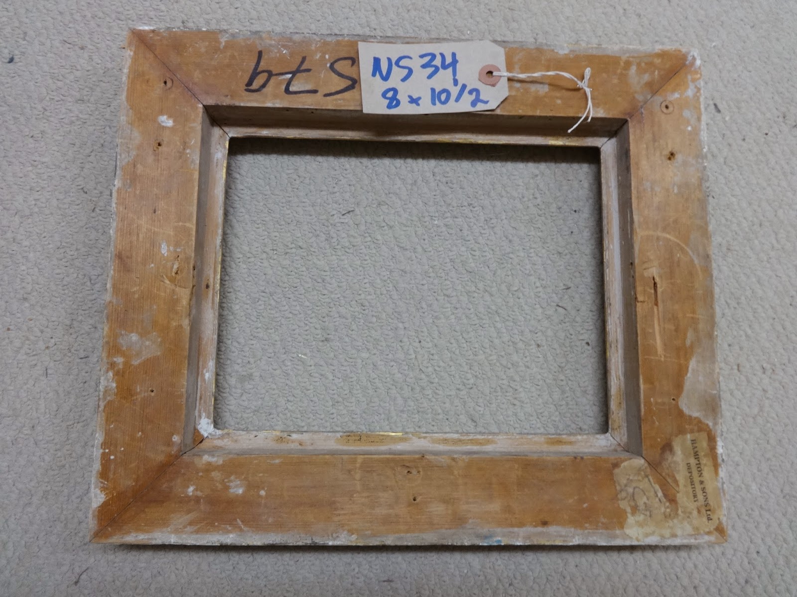 Antique Frame Sale: An Antique Italian Bolection Frame