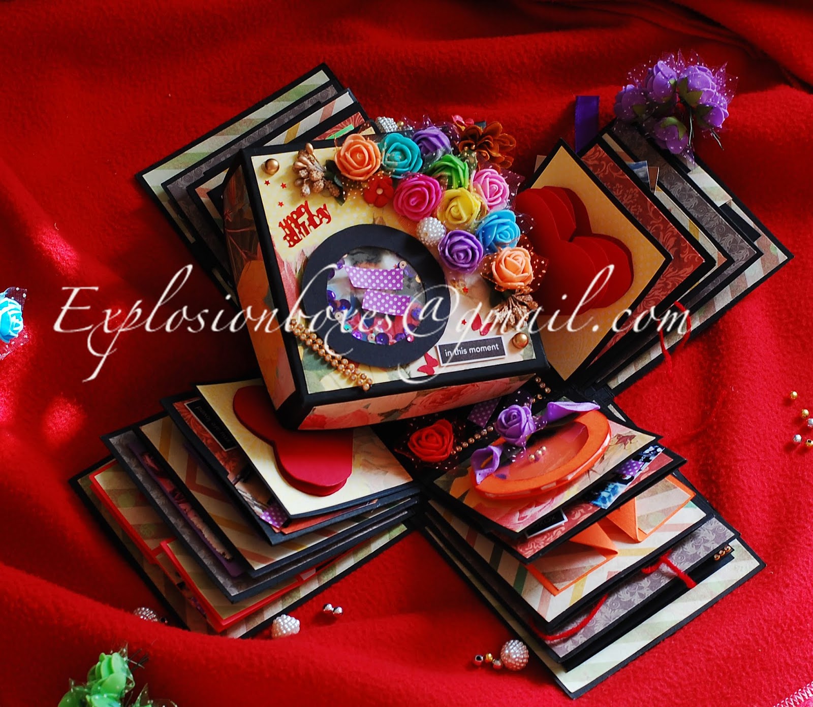 Explosion Boxes: 5 Layered Birthday Explosion Box