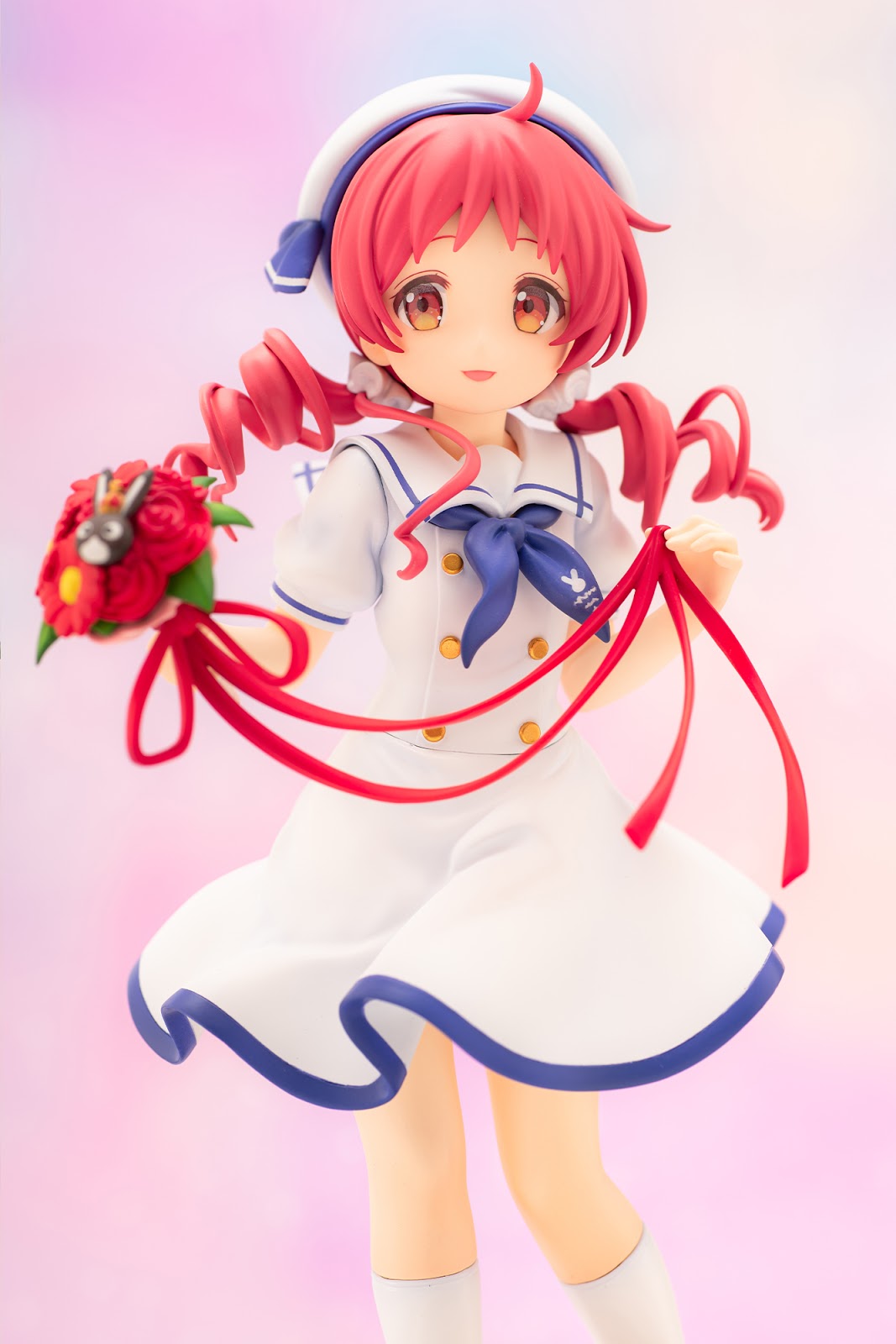 Is the order a rabbit?? - Megu (Summer Uniform) 1/7 (Plum)