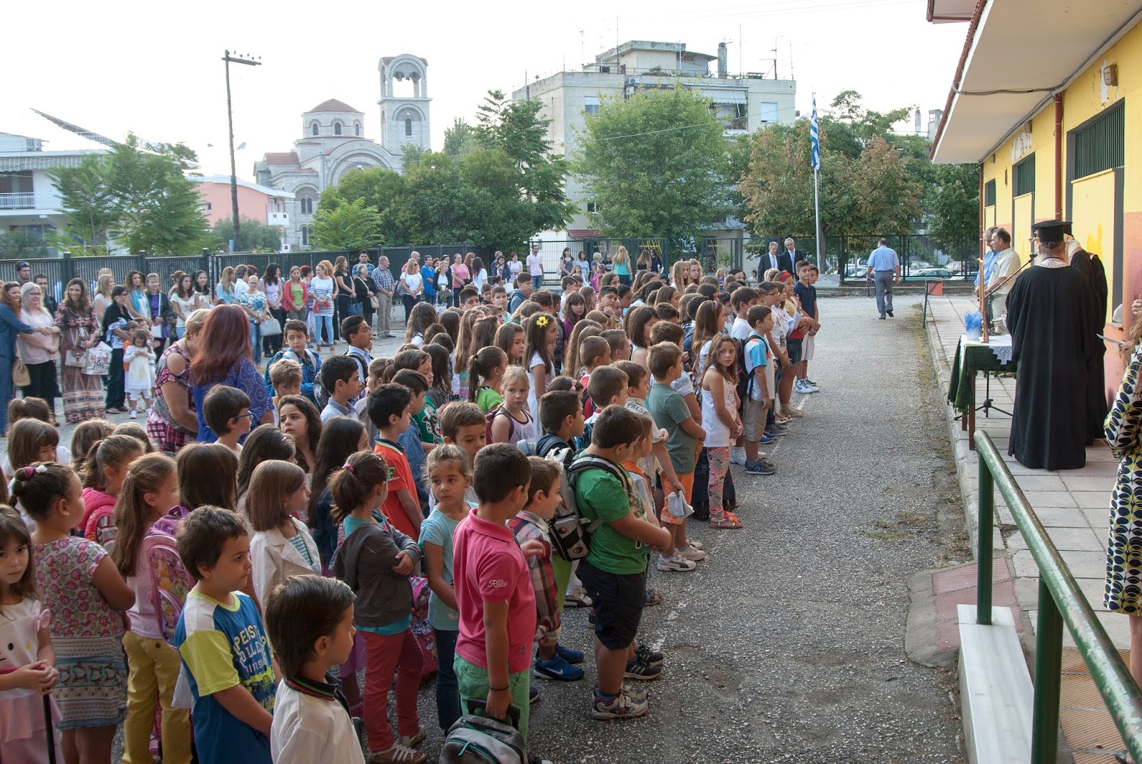 18ο ΔΗΜΟΤΙΚΟ ΣΧΟΛΕΙΟ ΣΕΡΡΩΝ : Ο ΑΓΙΑΣΜΟΣ ΤΟΥ 18ου ΔΗΜ ΣΧΟΛΕΙΟΥ ΣΕΡΡΩΝ