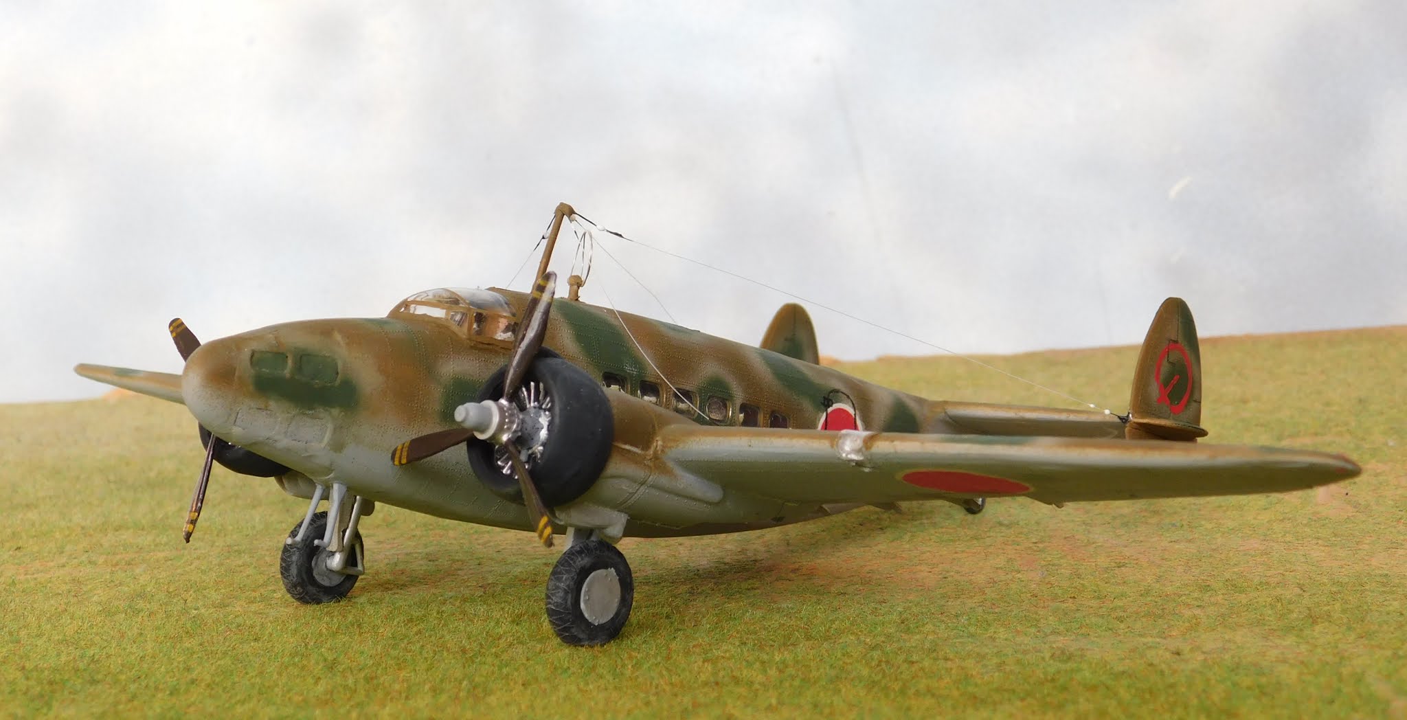 Happyscale-Modellbau: Kawasaki Ki-56 Thalia - Airfix (Lockheed Hudson ...