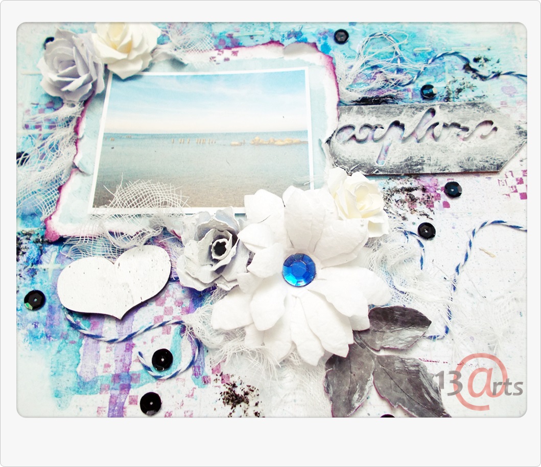 13 arts: Blue Layout by Marta