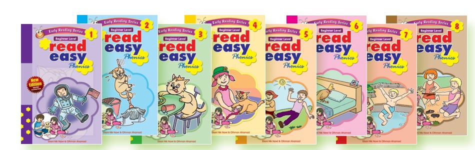 Pustaka Iman: Early Reading Series Read Easy Phonics Beginner Level