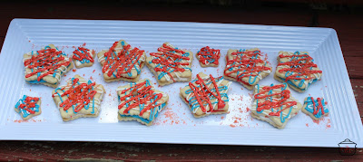 The Freshman Cook: Star Spangled Cookies / #SundaySupper
