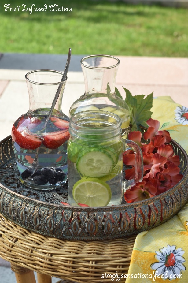 Flavoured fruit waters and a Zero Water Jug Giveaway. | simply.food