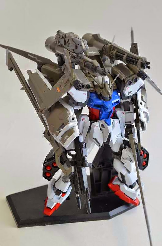 HG 1/144 Strike Gundam Assault Pack Custom Build
