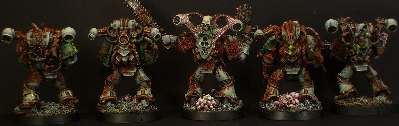 Super Massive Beast: Death Guard - Nurgle Marines - Unit 2
