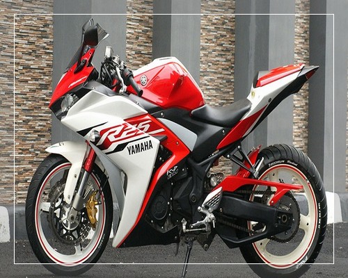 Foto modifikasi r15 warna merah hitam putih biru pink velg jari jari ...