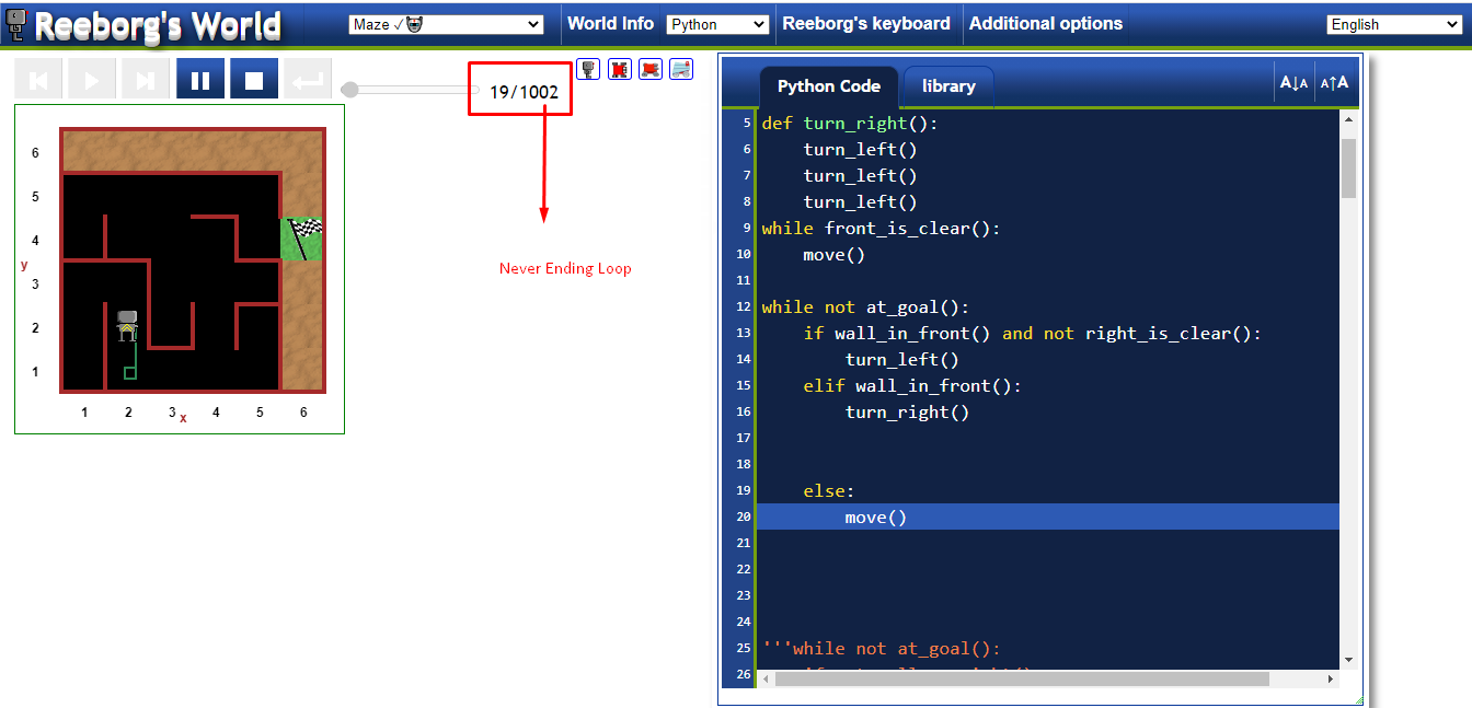 Engineer Bae Learning Python With Reeborgs World Day 2 ๐