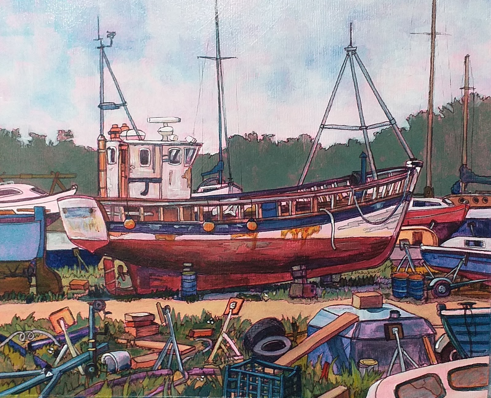 Anne Plummer - Art for sale: Some new paintings