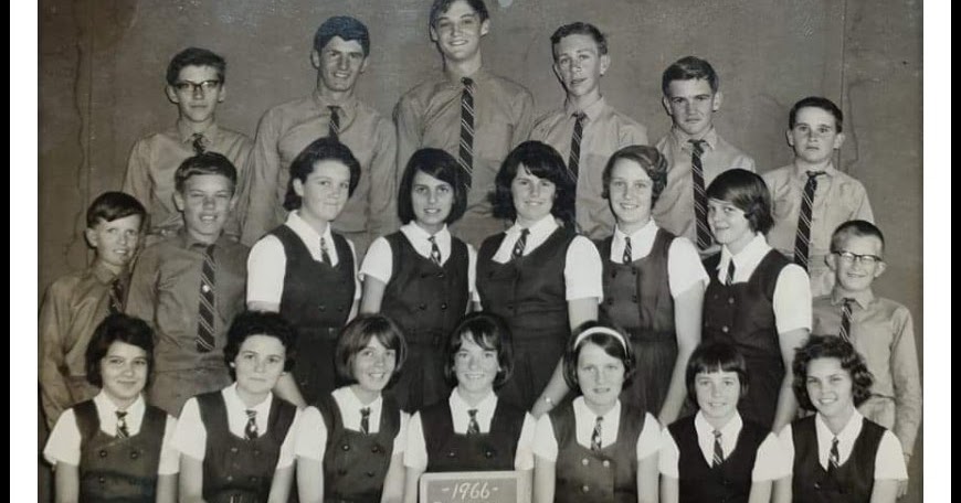 The History of Goomeri, Queensland: 1966 Goomeri State School Grade 9