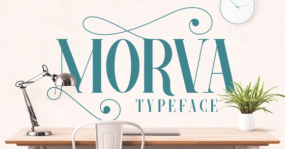 for free font: Morva Font