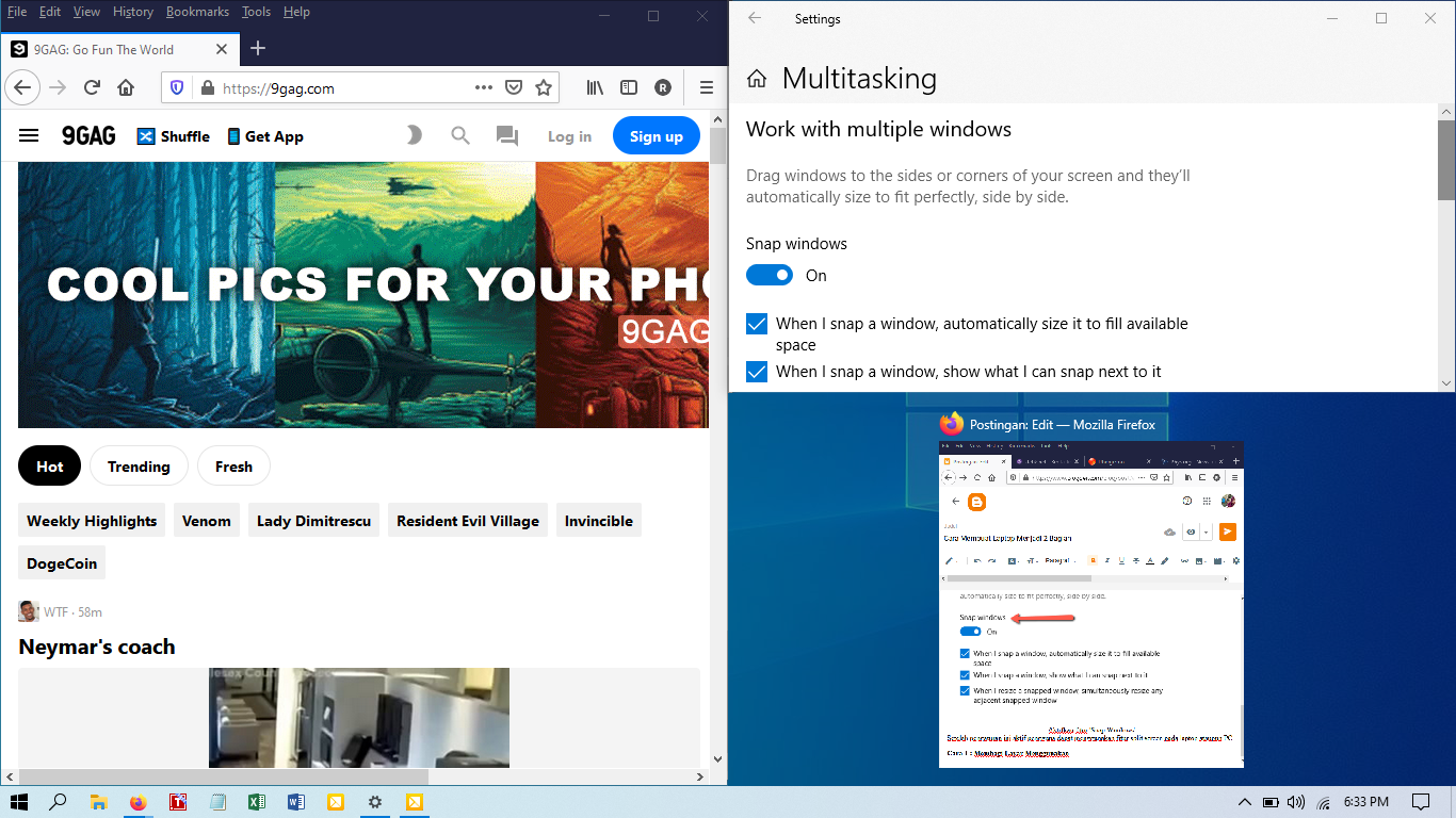 Cara Membuat Layar Laptop Menjadi 2 di Windows