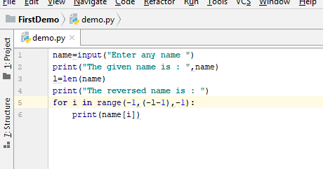 Programming with aarti: Python 3 String Questions with Answers