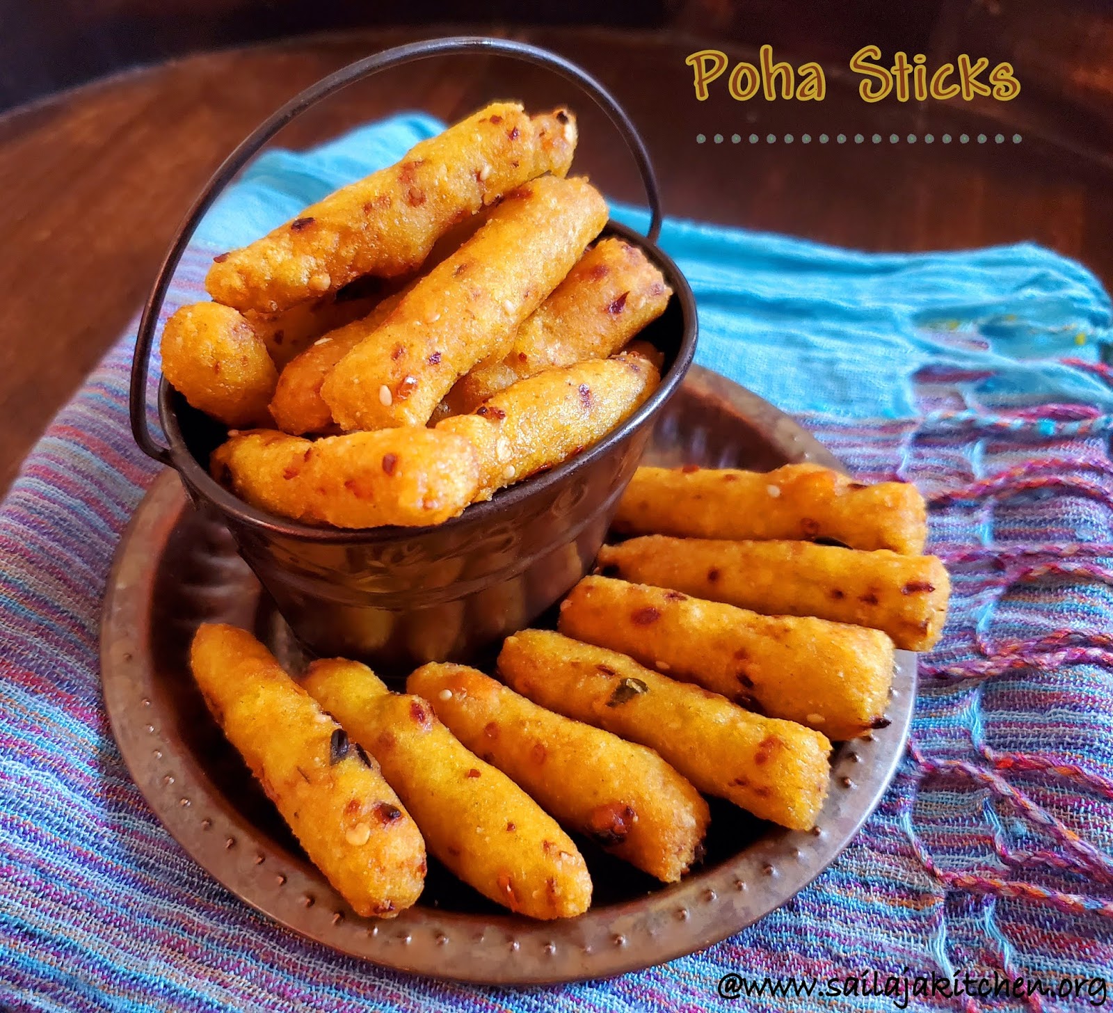 Sailaja Kitchen...A site for all food lovers!: Poha Sticks / Crispy ...