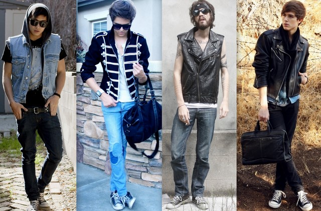 Amy: MODA PUNK ROCK MASCULINA