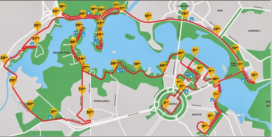 Important Information about the 2014 Canberra Marathon ~ School of Running