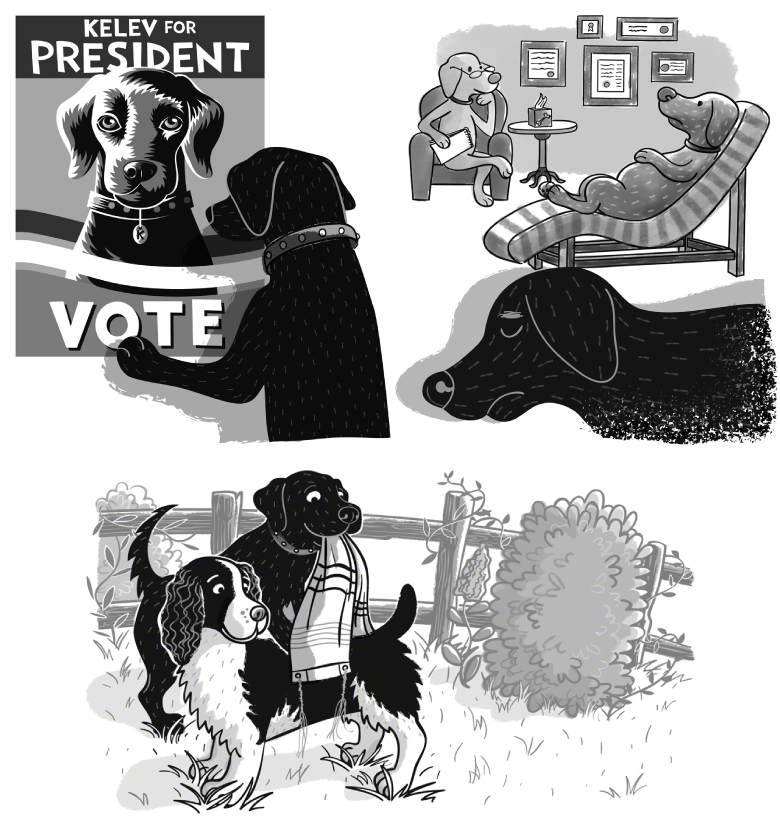 edfredned's sketch blog: Kelev's Journey- My Latest Chapter Book ...