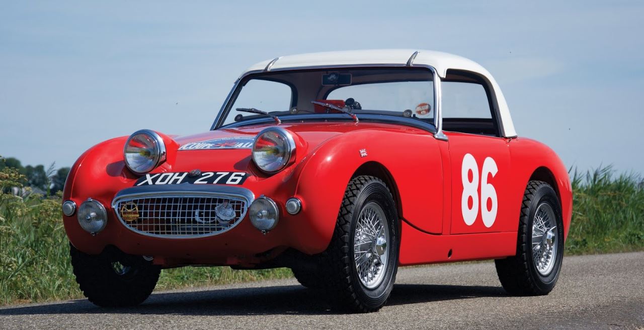Just A Car Guy: the only factory works rally bugeye Sprite is coming to ...